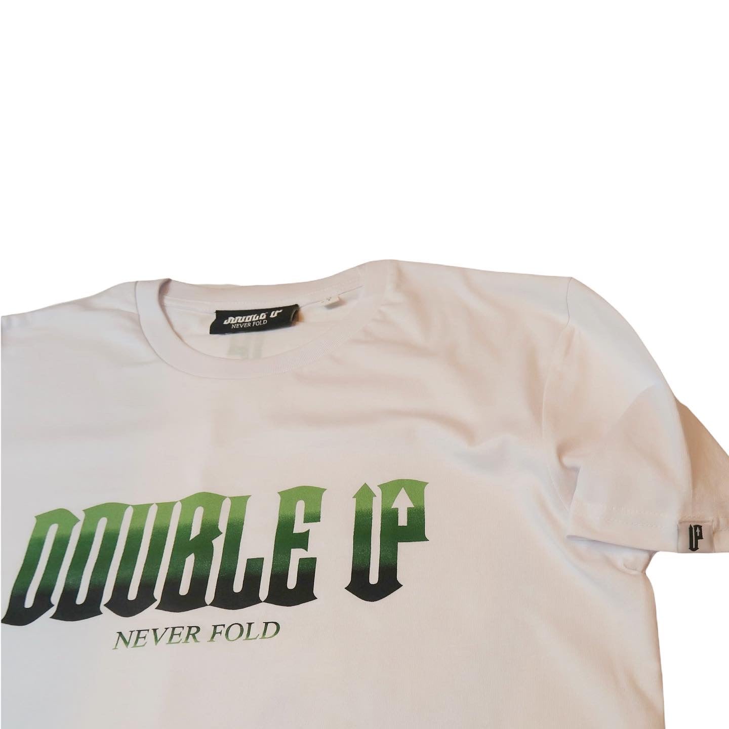 Double Up T-Shirt - White/Green